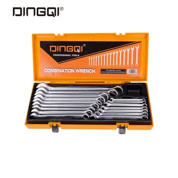 Dingqi 16pcs Ratchet Wrench Set Combination Wrench Auto Repair Tools ...