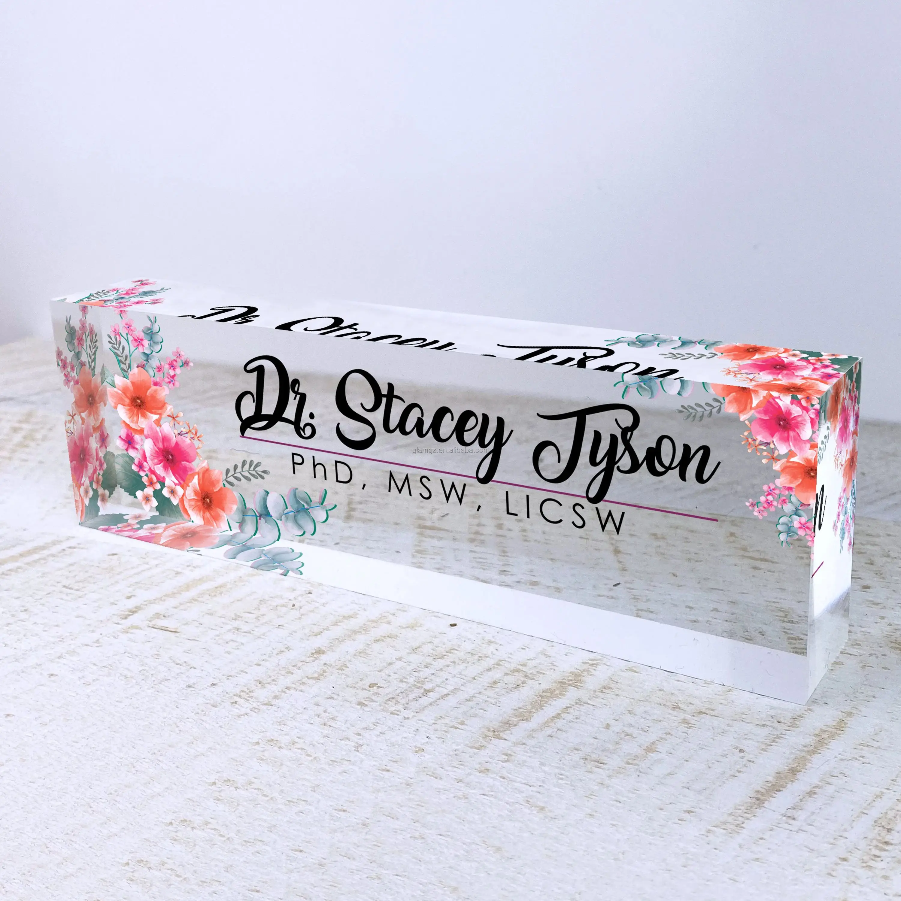 Logo Block PMMA Custom Colored Logo Block for Promotion Plexi Glass ...