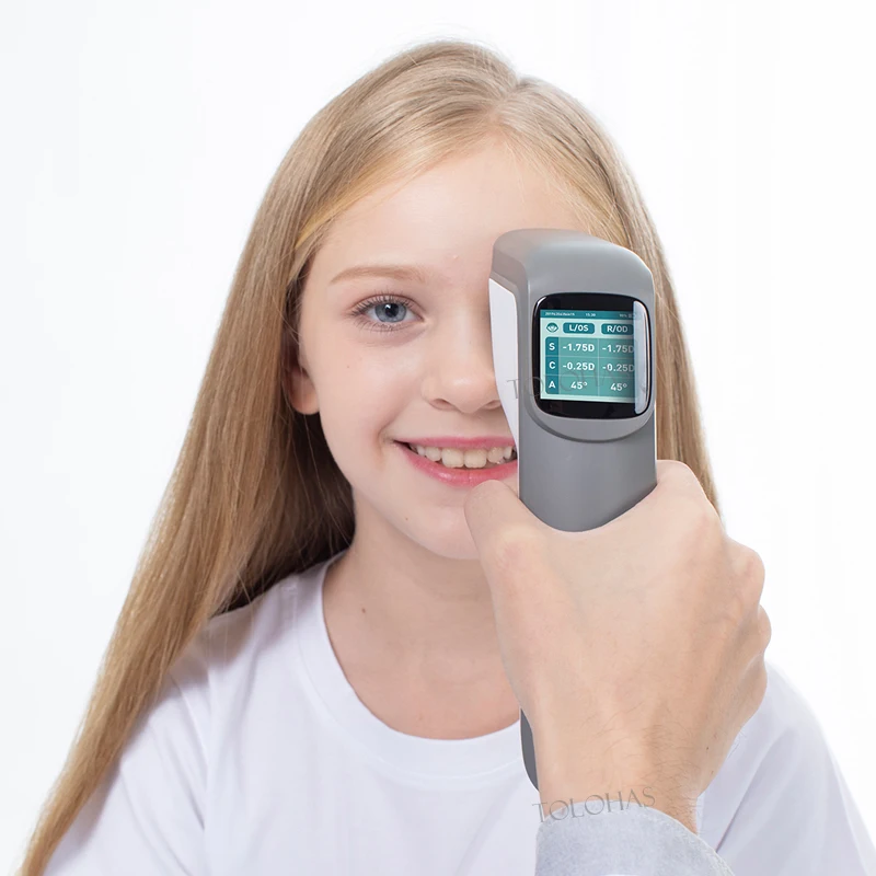 LHVER Portable Optometry Vision Screener - Handheld Refractometer