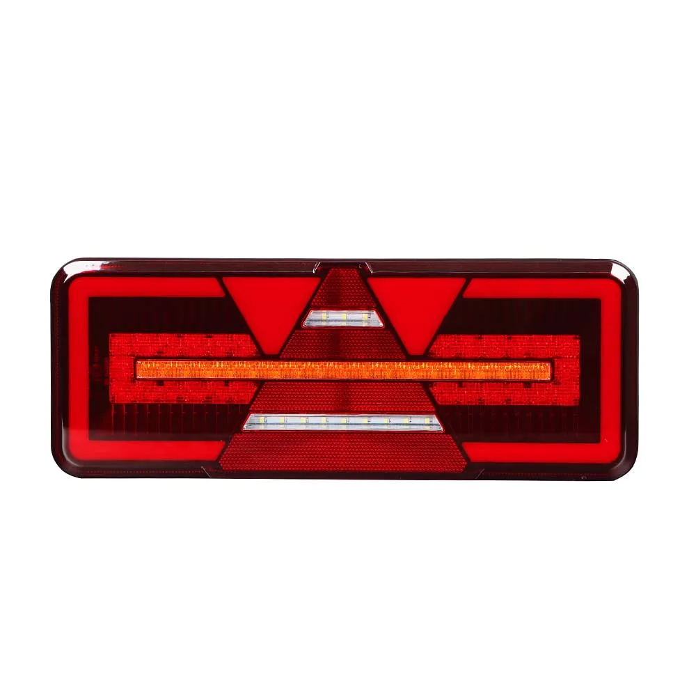 Big Truck Tail Lights 24v Multi-function Combination Light 360mm Led ...