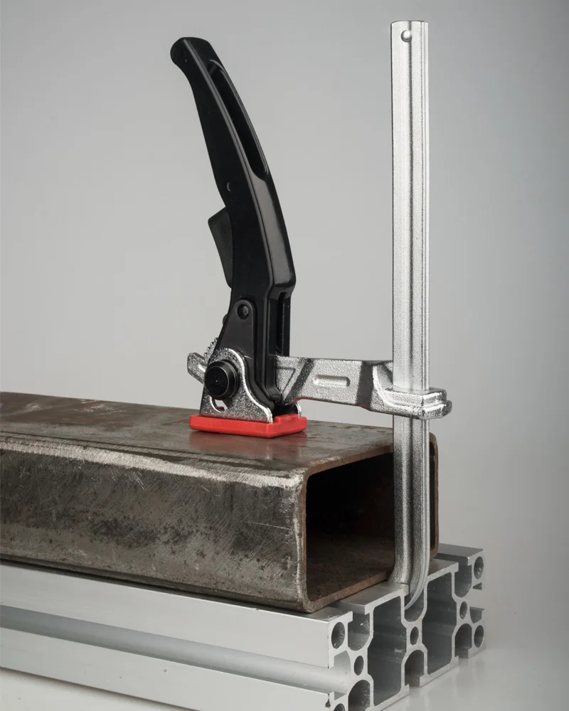 All Steel 2 5/16" Throat Depth Ratcheting Track Clamp and Guide Rail ...