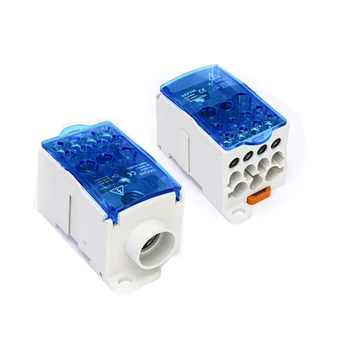 Ukk Series 250a Din Rail Terminals Wiring Terminal Distribution Box ...