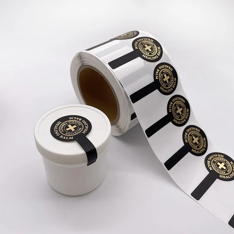 Custom Tamper Proof Evident Bottle Security Seal Sticker