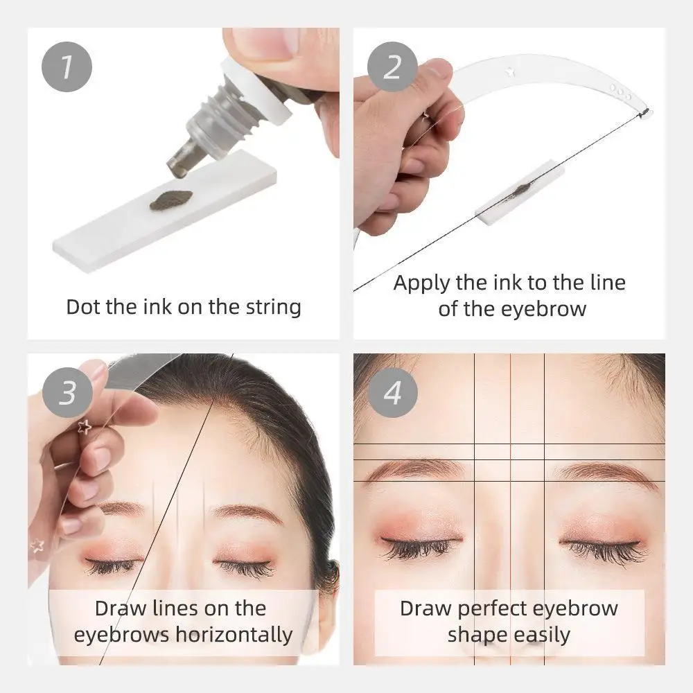 Eyebrow Map Tool Brow Mapping Ruler Archer Brows Tint Salon Microblade ...