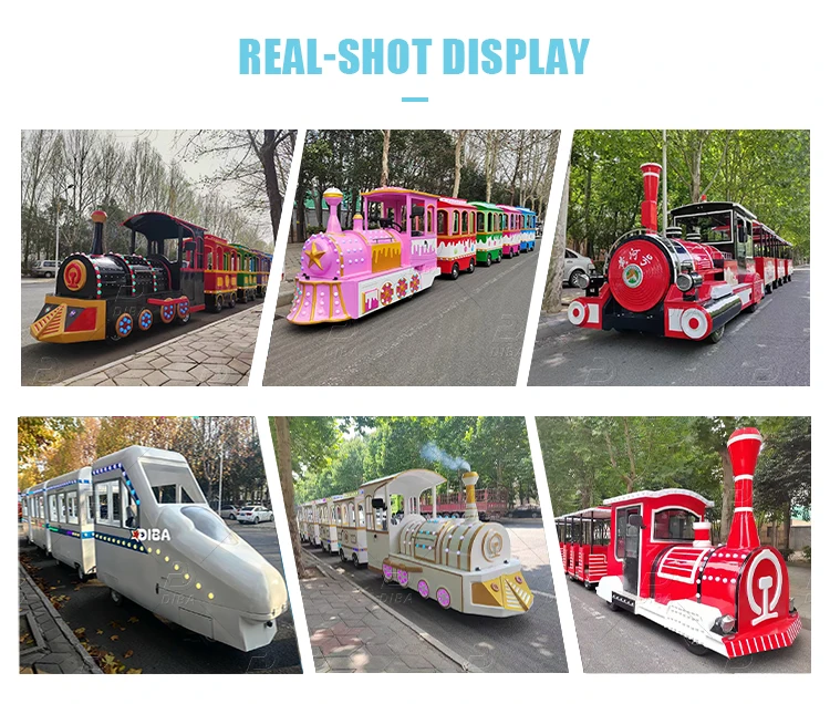 Trackless Tourist Train - Fun Kids Ride for Shopping Malls