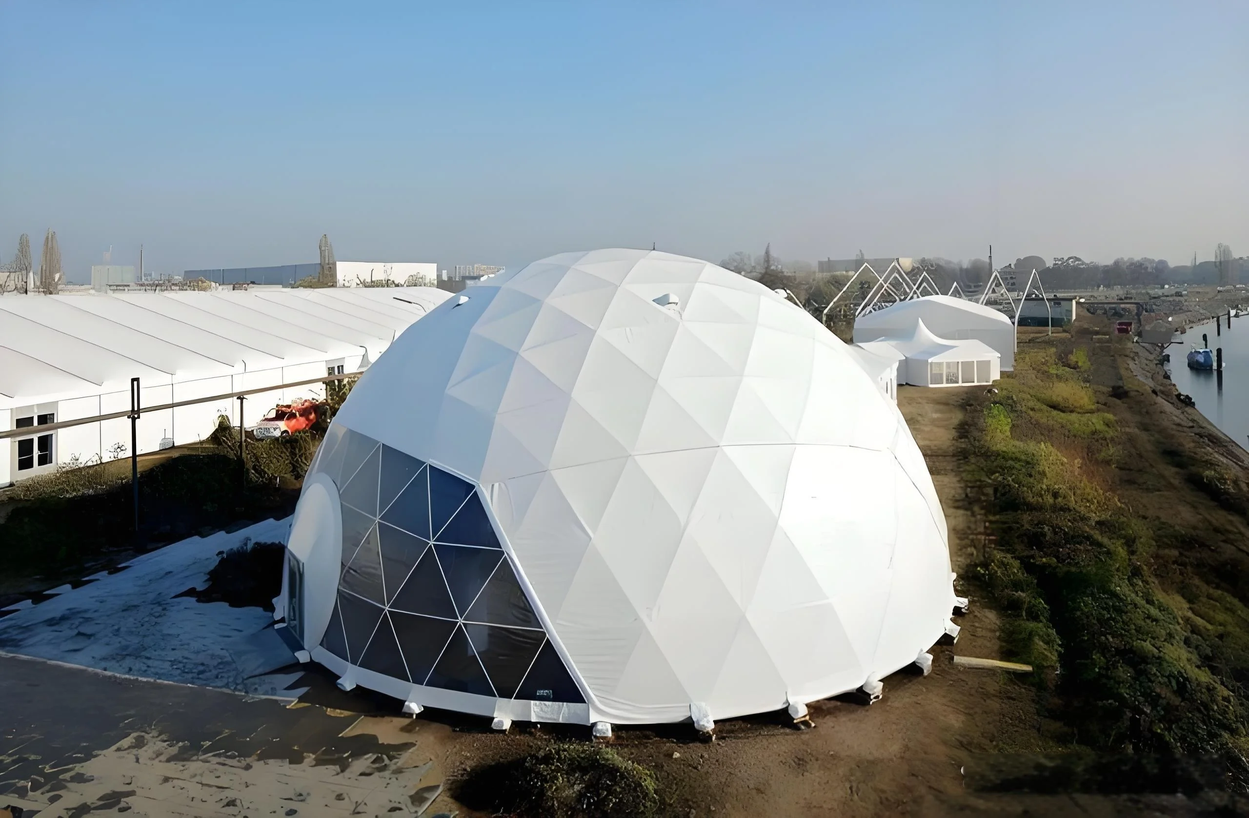 Exclusive Urban Shelter Modern Design Dome Tent for Dining and ...