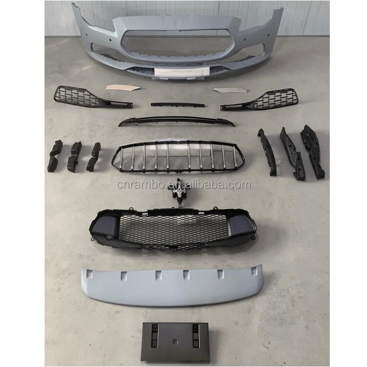 Auto Parts Front Bumper Body Kit For Maserati Quattroporte 2017-2021 ...