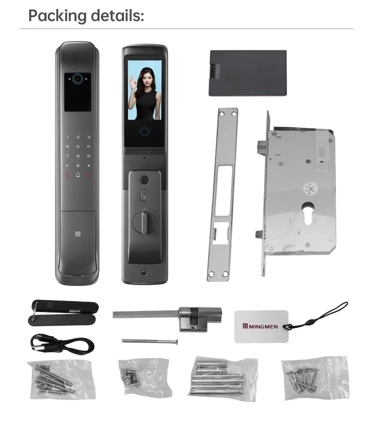 Mingmen New Product Finger Vein With Large Screen Usmart Go Smart App ...