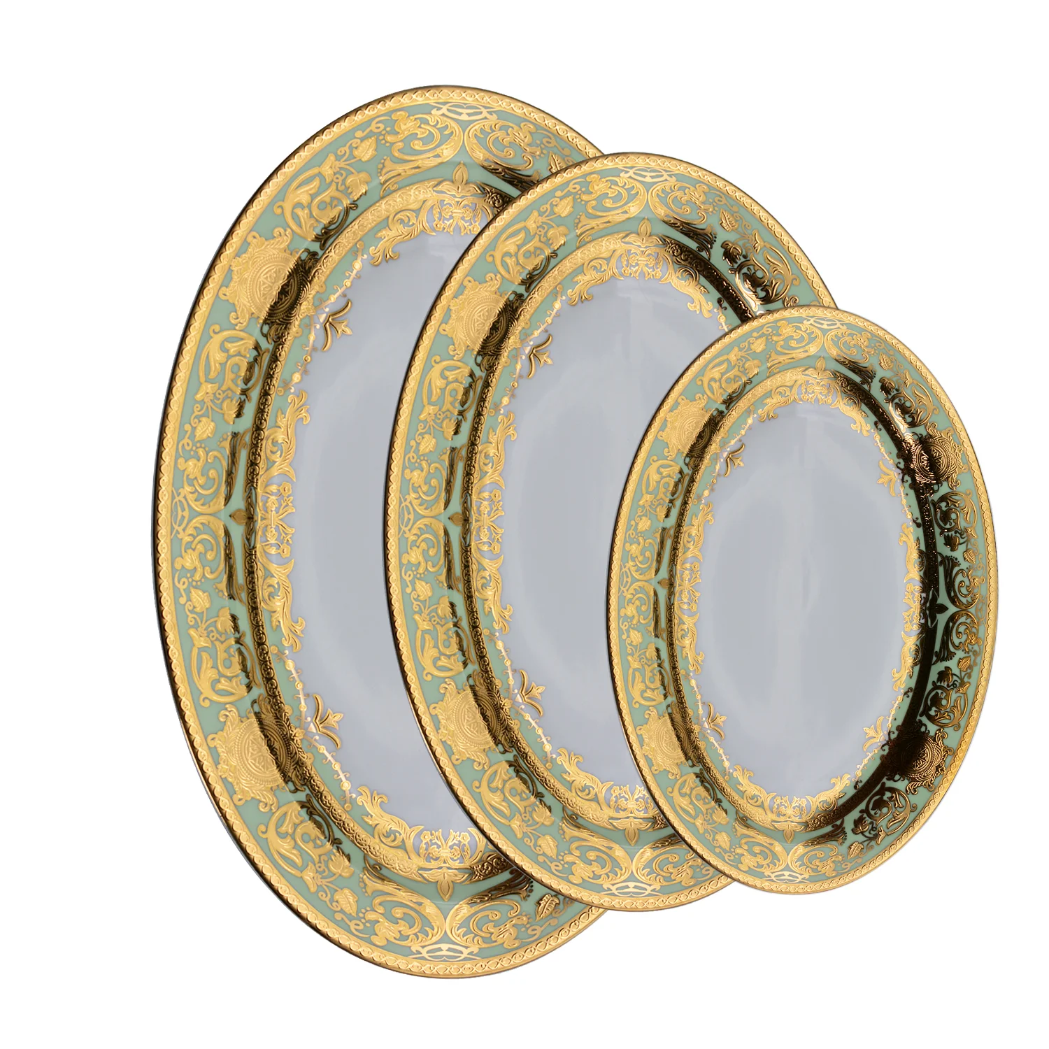 98 Pcs Home Decoration Festival Party Use 24k Embossed Gold Decoration ...