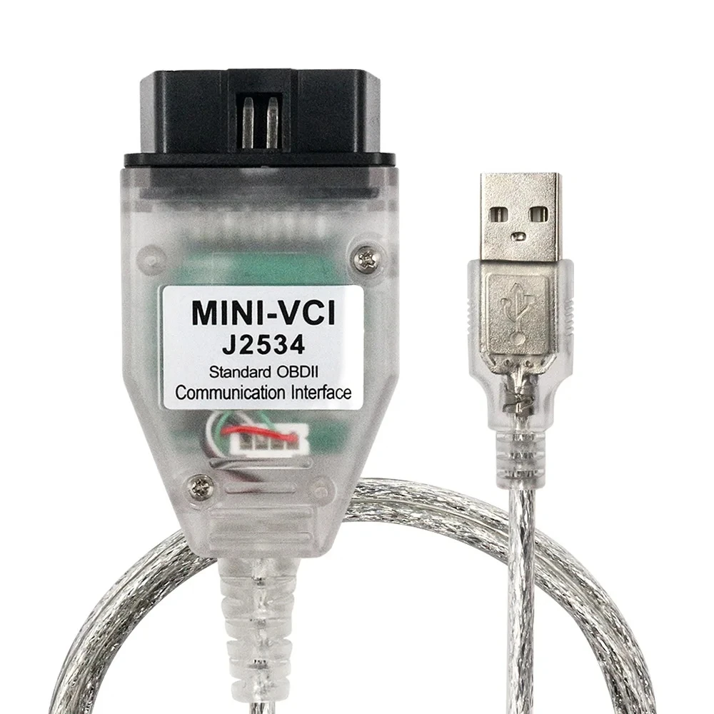 MINI VCI Interface for TOYOTA TIS Techstream MINIVCI FT232RL Chip J2534 ...