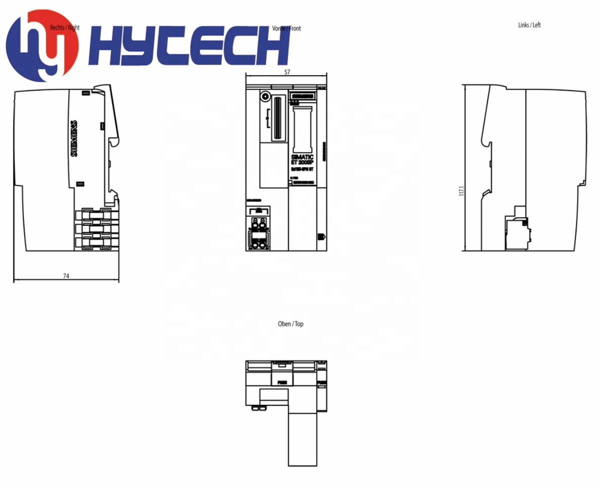 SIEMENS SIMATIC ET200SP IM155-6PN ST - Reliable PROFINET Interface Module