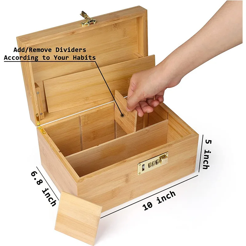 Custom Stash Box - Premium Storage Solution for Smokers