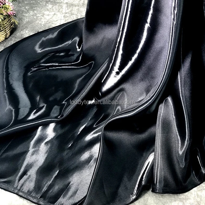 150gsm Metallic Crystal Silk Shiny Luster Liquid Gaza Organza Fabric ...