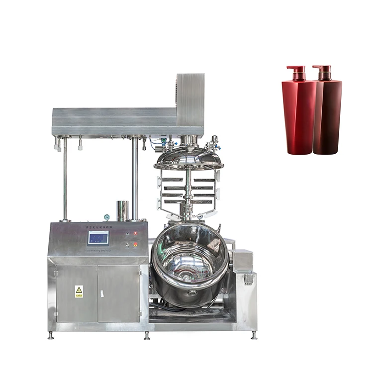 100l Homogenizer Lotion Vacuum Emulsifying Mixing Mixer Tank Cosmetic ...