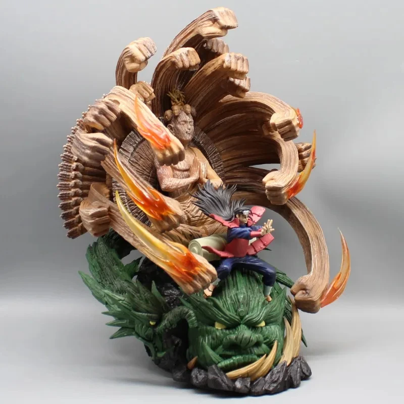 35Cm Hokage Senju Hashirama Anime Figure - PVC Action Model Collectible ...