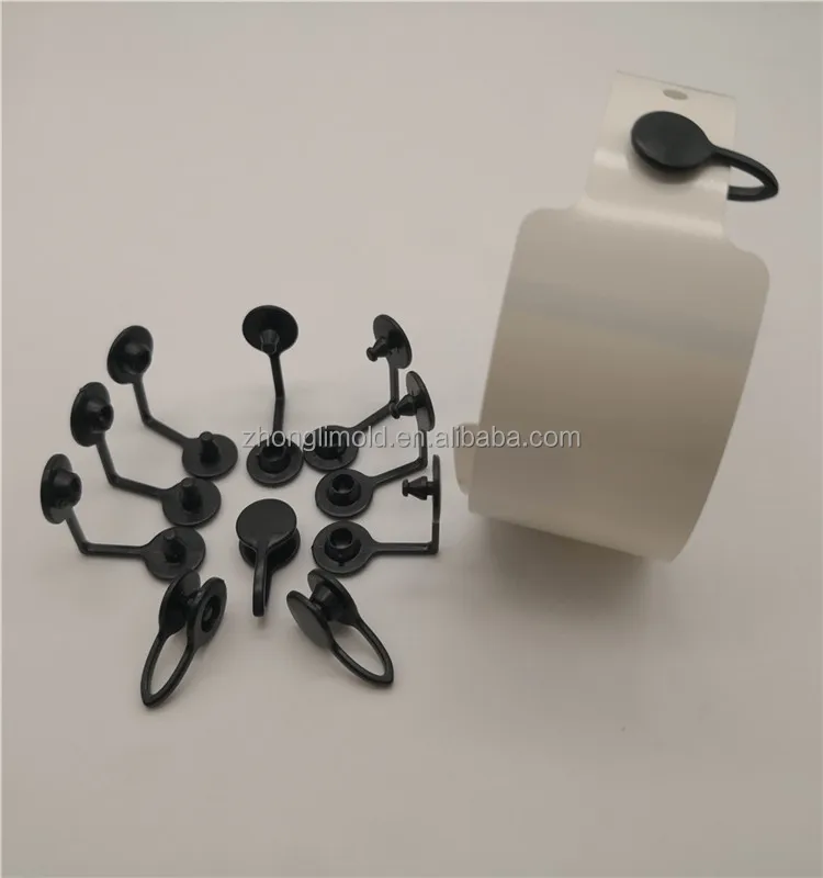 Disposable 10mm Plastic Snap Button for Wristbands - Secure One-Time ...