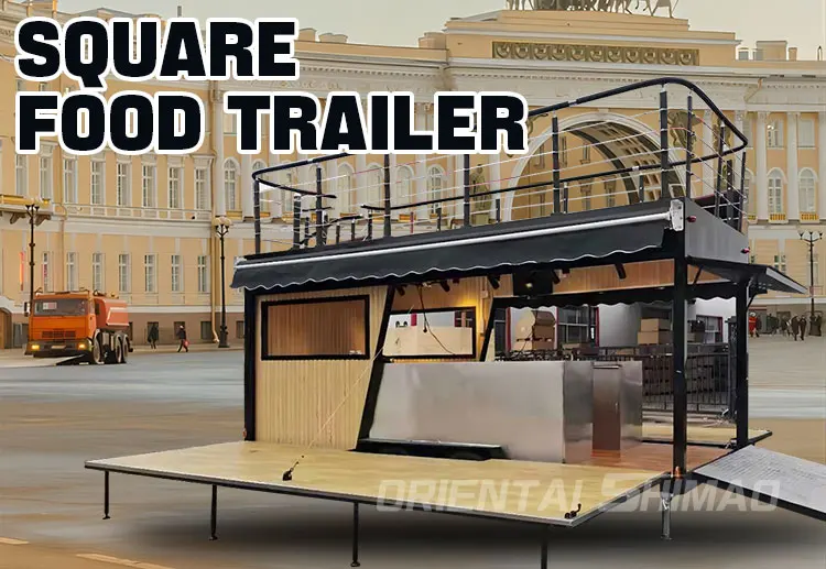Roast Corn Mobile Kitchen - Double Decker Food Truck
