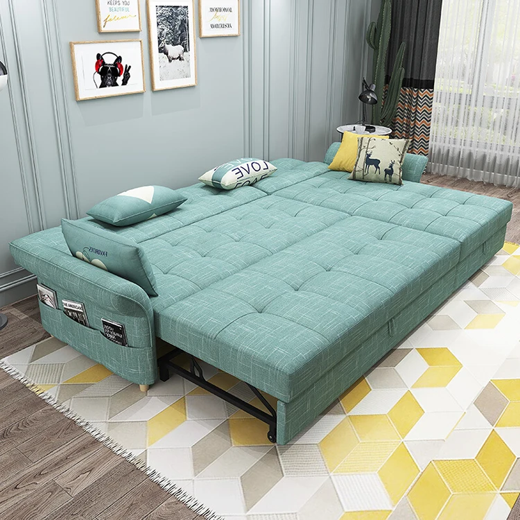 Alibaba.com: Katil Sofa with convertible sofa bed and storage function ...