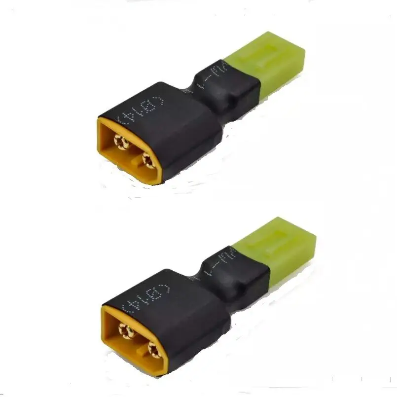 2 Pcs Xt60 Male Female To Deans Mini Tamiya Xt30 Tamiya Mpx Wireless ...