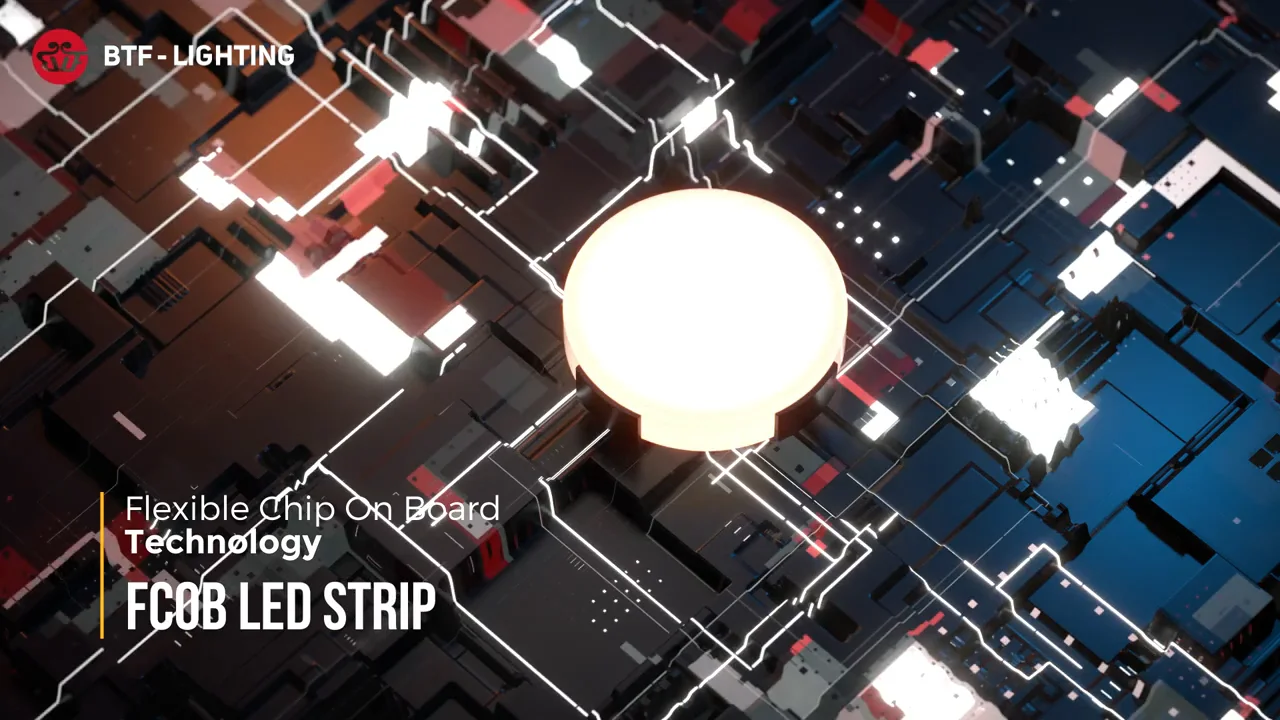 Fcob Led Ra90 High Density Led Dotless 480leds Dc 12v 24v 8mm Warm ...