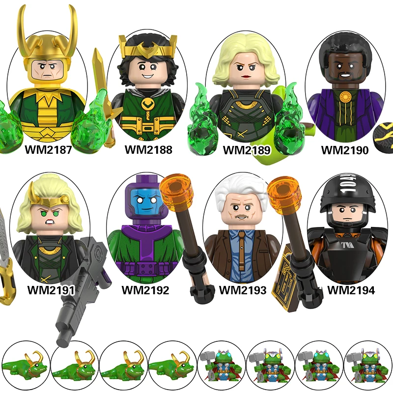 Wm6119 Classic Loki Kid Loki Sylvie Kang Of Conqueror Mobius Tva Agent ...