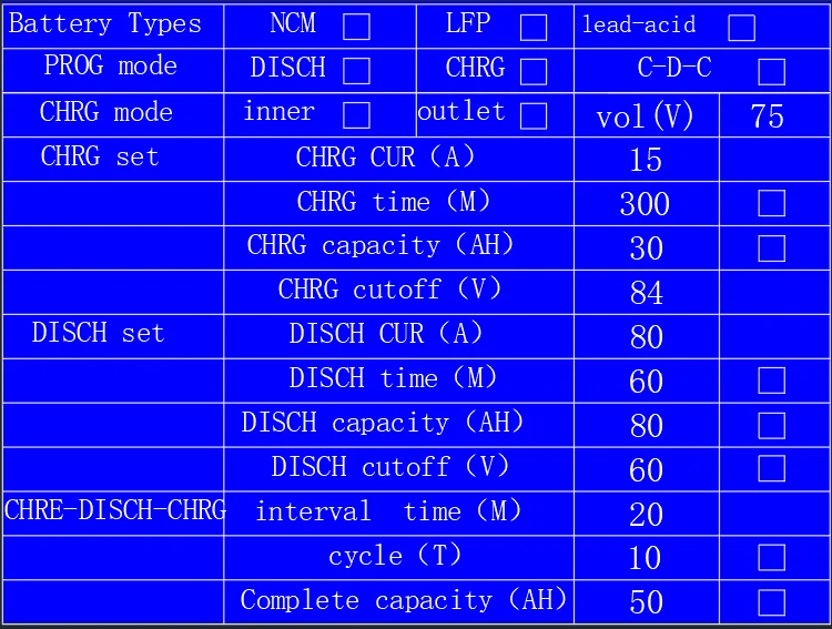 HF10020 100V 20A Li Ion Cell Analyzer Machine for Charging and ...