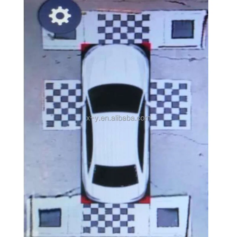Super 3d 360 Camera System Parking Camera Install Cloth Bird View Test ...
