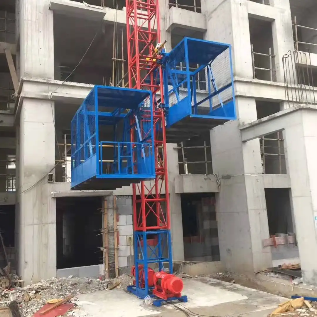 Bricks Lifter Cement Lifting Machine - Materials Hoist Cargo Lift for ...
