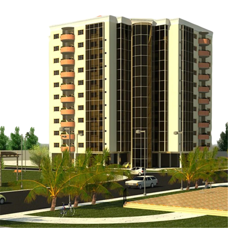 Beautiful Multi-Floor House Popular Quick Installation Steel Structure ...