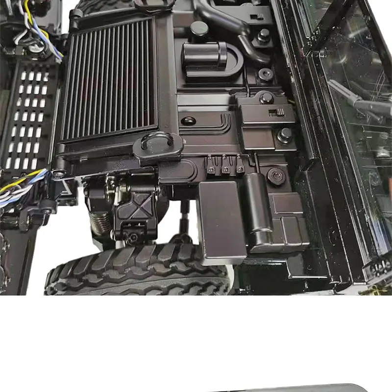 1/10 RC HG P415 - 2.4G 16CH RC Car for Hummer H1 Metal Chassis