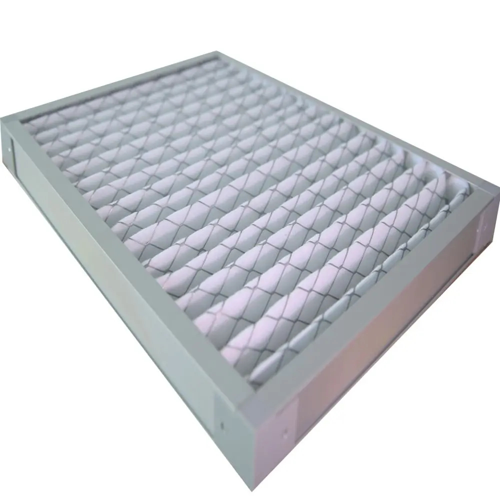 HVAC Pleated Panel Filtration Class G3 G4 M5 Pre Air Filter