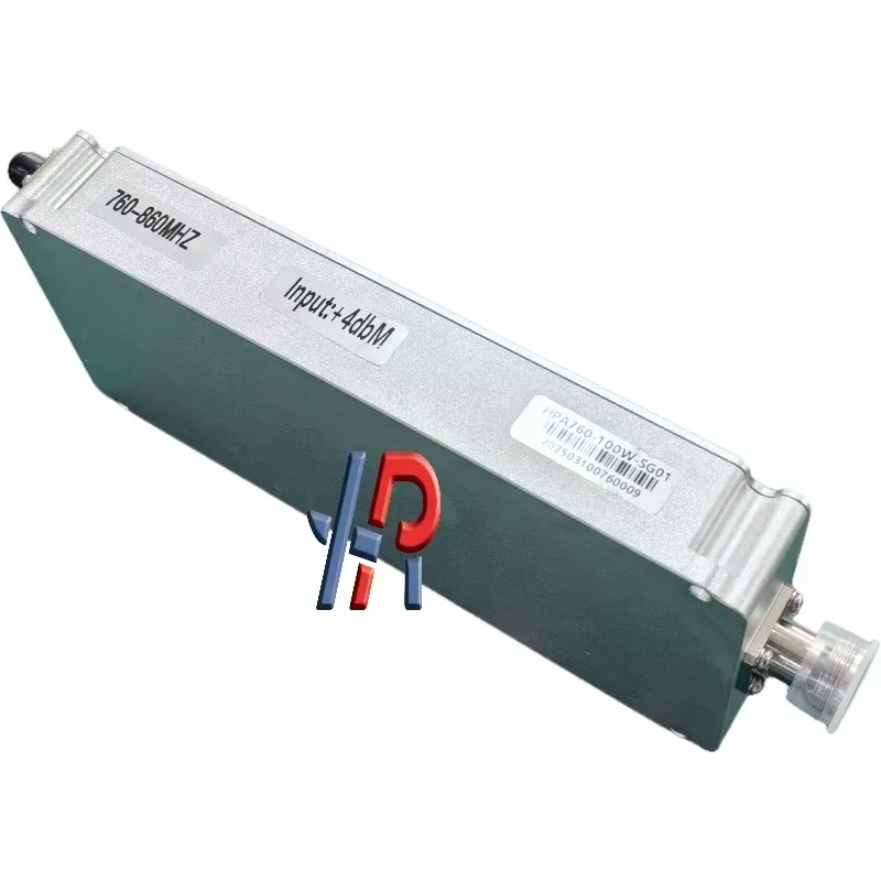 100W Ultra Wide Band RF Power Amplifier 760-860mhz Broadband Jammer ...
