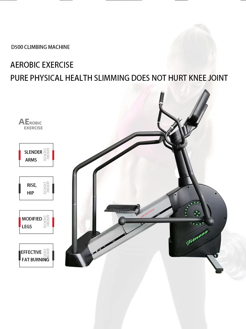 Commercial Electric Climbing Machine Stairmaster Stair Trainer Fitness ...