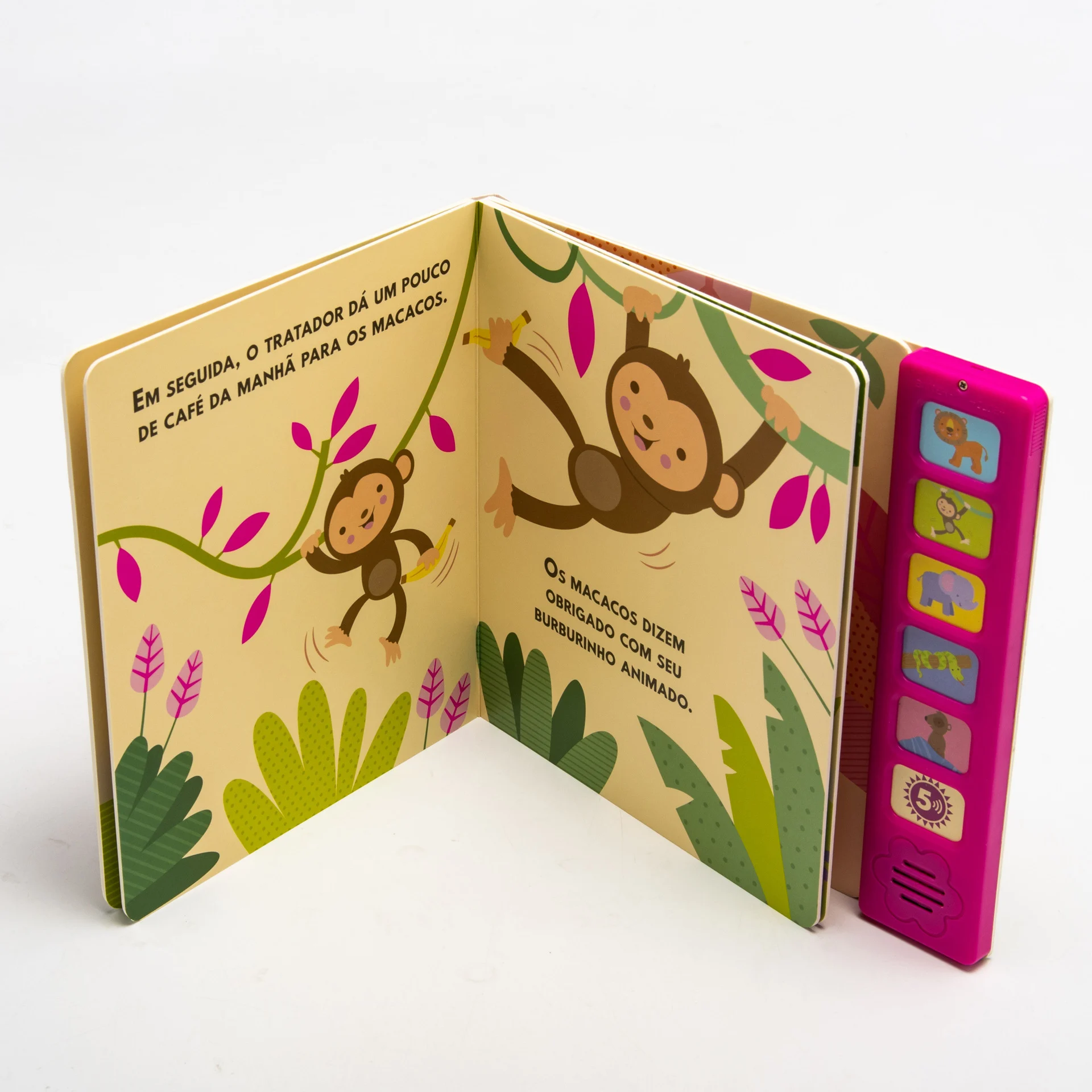 Kids Education Children Push Button Custom Printing Sound Story Audio ...