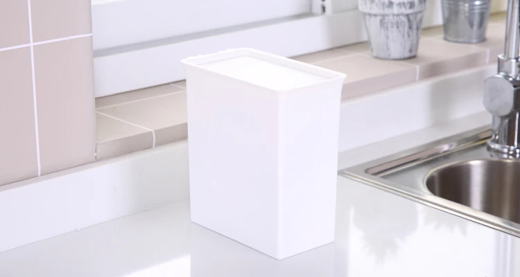 Plastic Stackable Storage Containers Kitchen Sundries Organizer PP 2 ...