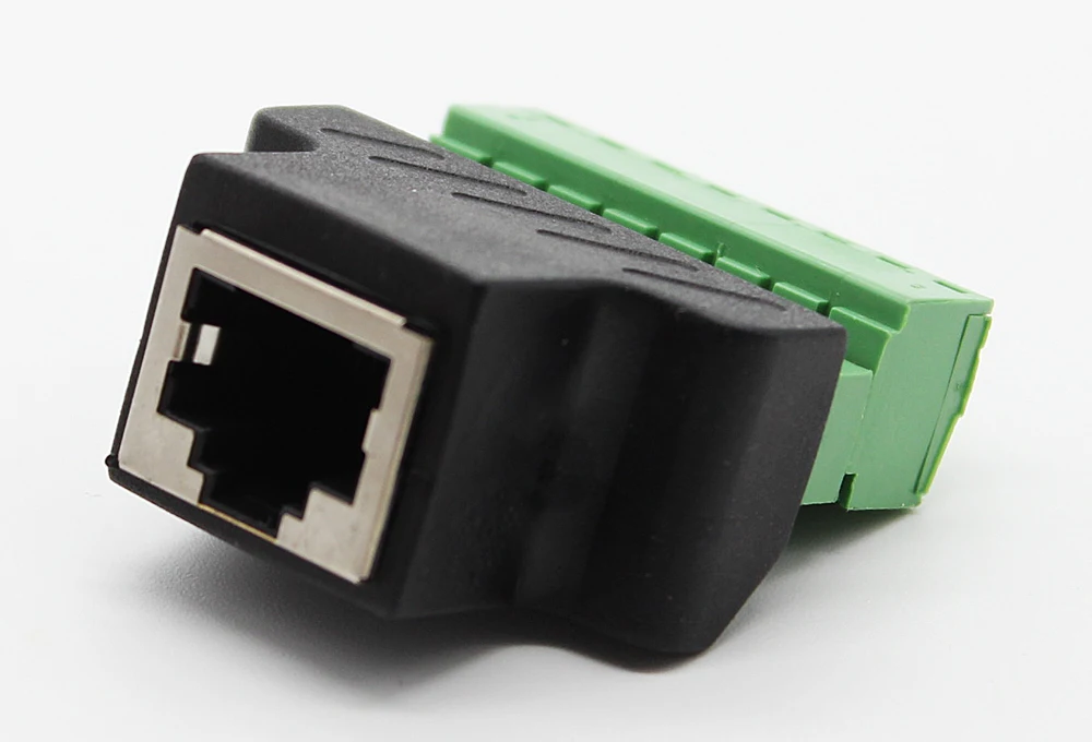 Computer Related Connection And Connectors Rj45 Female To Screw ...