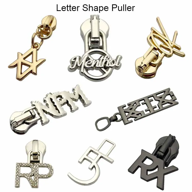Custom Zipper Pulls Metal - Wholesale Personal Shape Logo