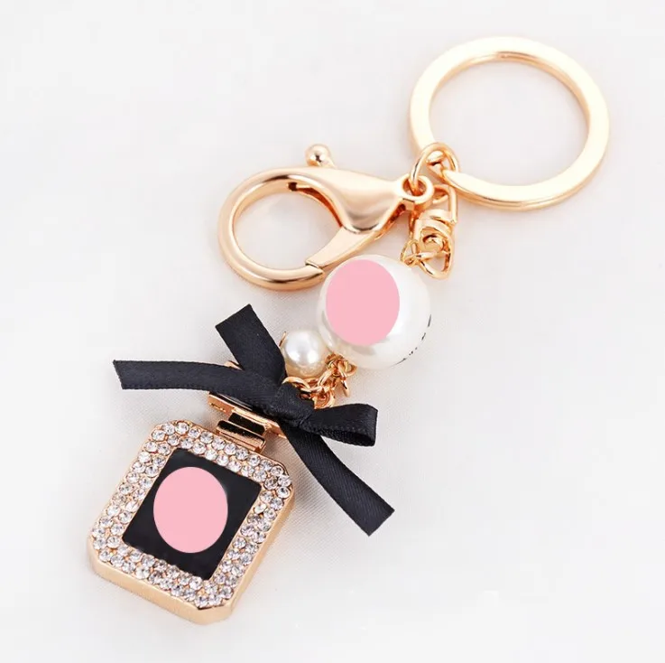 Custom metal key ring with chain charm keychains portable keychain ...