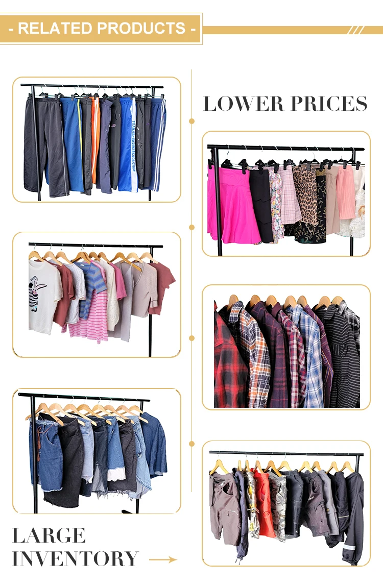Wholesale Used Clothes Bales High Quality Second Hand Clothing Bales ...