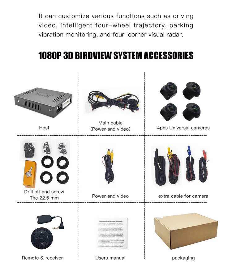 360 Bird View Camera System for Toyota Tundra - 2010-2013