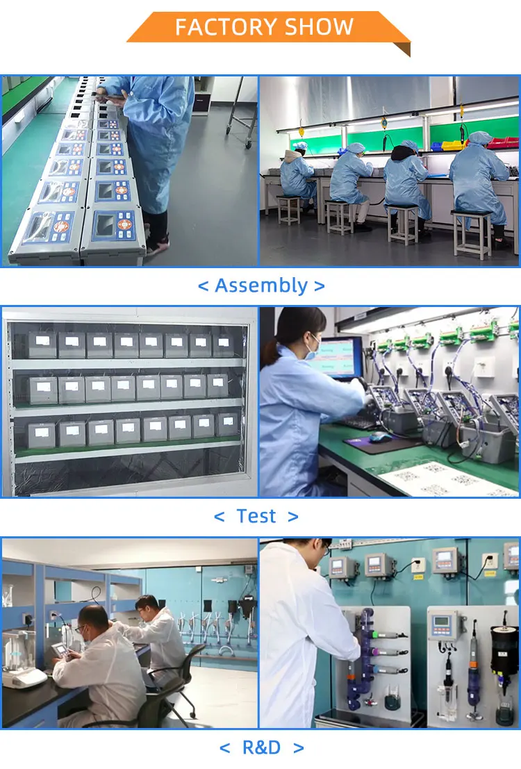 Automatic Cleaning Inline TOC COD Sensor Probe for Wastewater Plant
