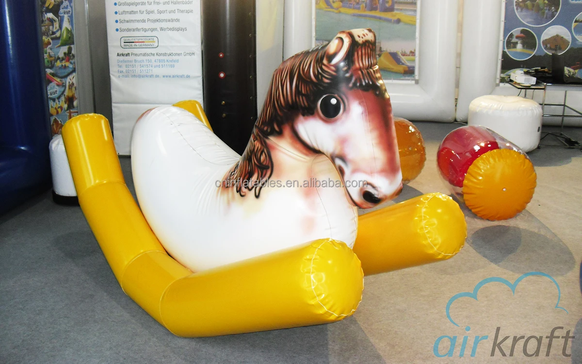 Bouncy Donkey Toy - Inflatable Animal Fun for All Ages