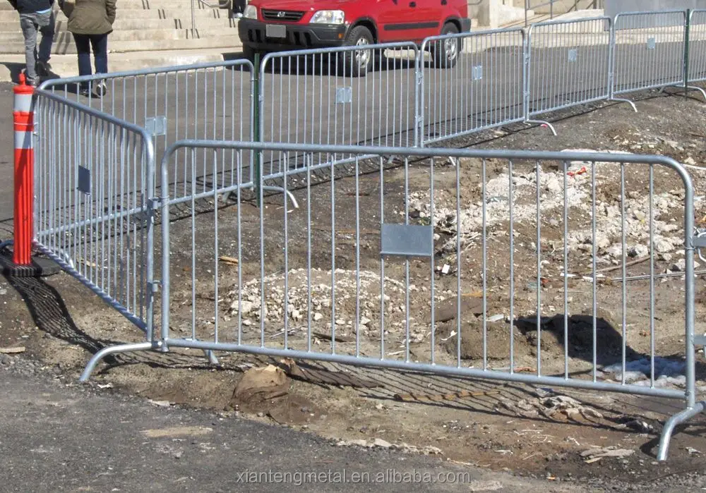 Safety Fence Panel Crowd Barrier Covers Plastic Crowd Control Barrier ...