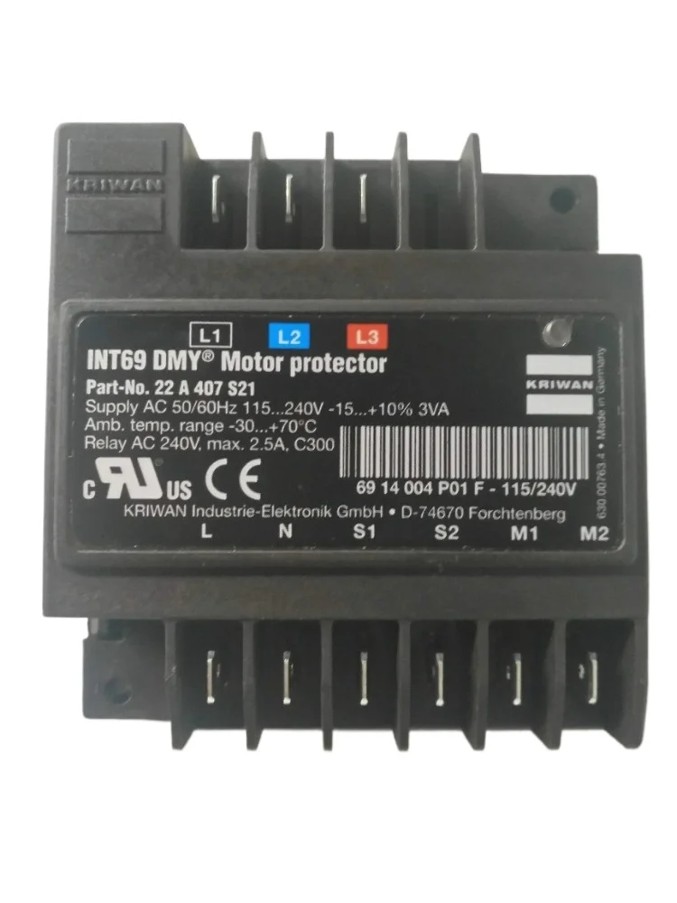KRIWAN Danfoss Compressor Module INT69DMY 22A407S21 Motor Protection ...