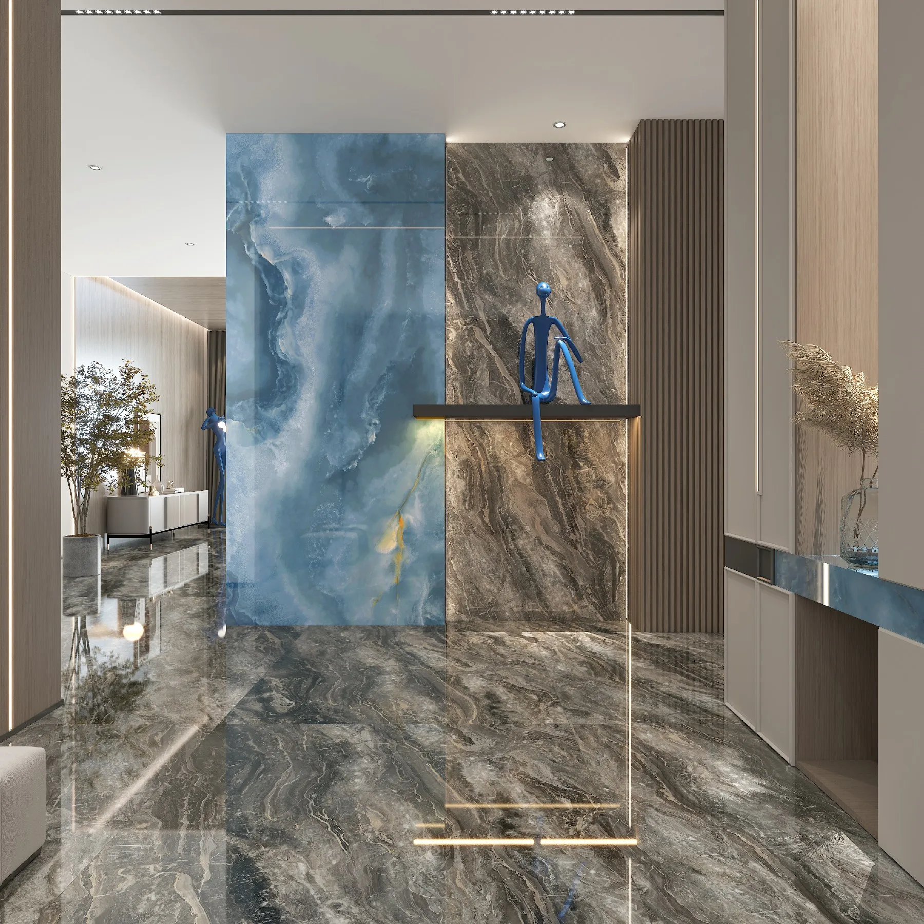 Tile Sintered Stone Sheet 1200x3000mm Floor Slabs Extra Large Format ...