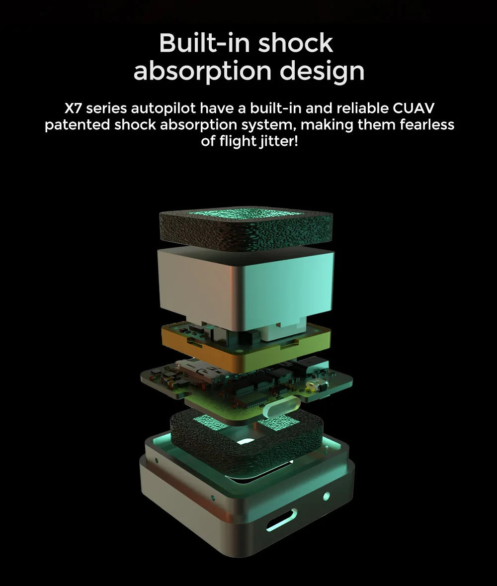 CUAV X7+ Pro Advanced Flight Autopilot System| Alibaba.com
