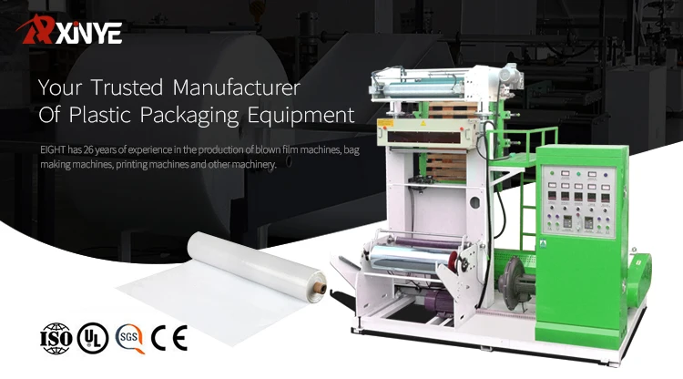 Mini Small LDPE PLA Plastic Blowing Film Machine Lab Extruder