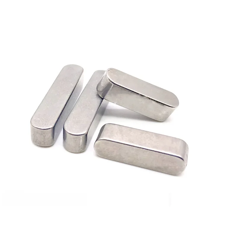 DIN6885 M2-22 Flat Parallel Key - Zinc Plated Carbon Steel