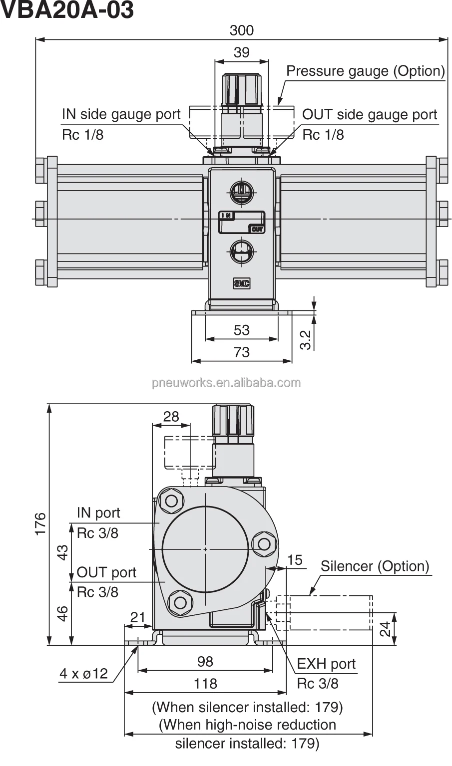 Smc Vba40a-04 Vba40a-04gn ตัวควบคุมบูสเตอร์ - Buy Smc Booster Regulator,Vba40a-04gn,Vba40a-04 ...