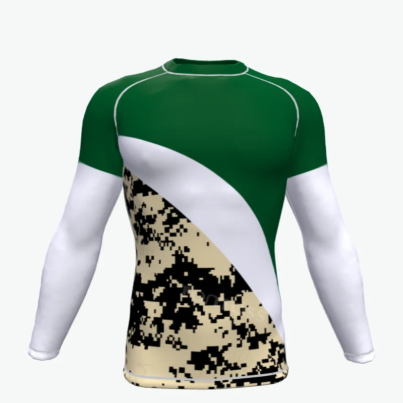 Design Compression Rash Guard Oem Rash guard Custom Sublimated Printed ...